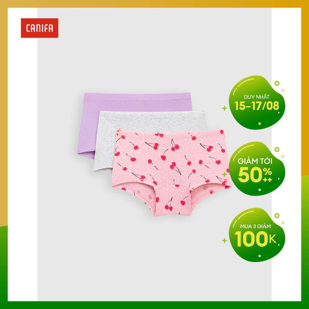 CHỈ 8-10.8 0H-12H-20 MUA 3 GIẢM 25 Pack 3 quần lót bé gái CANIFA Quần ...