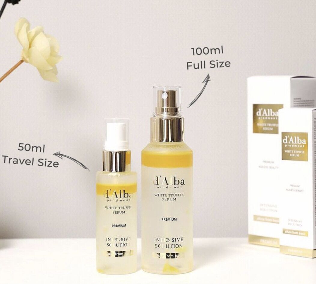 Phiên bản CAO CẤP- Xịt khoáng serum bơ và vàng 24k d'Alba nội địa Hàn ...