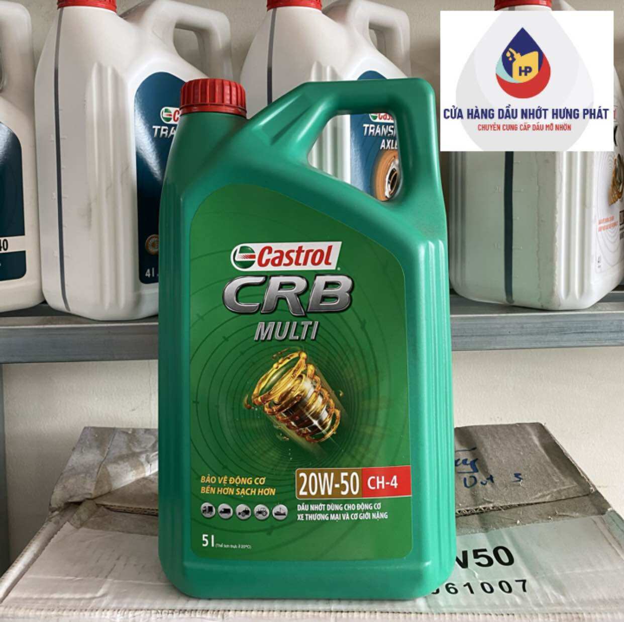 Dầu nhớt CASTROL CRB MULTI 20W50 5L | Lazada.vn