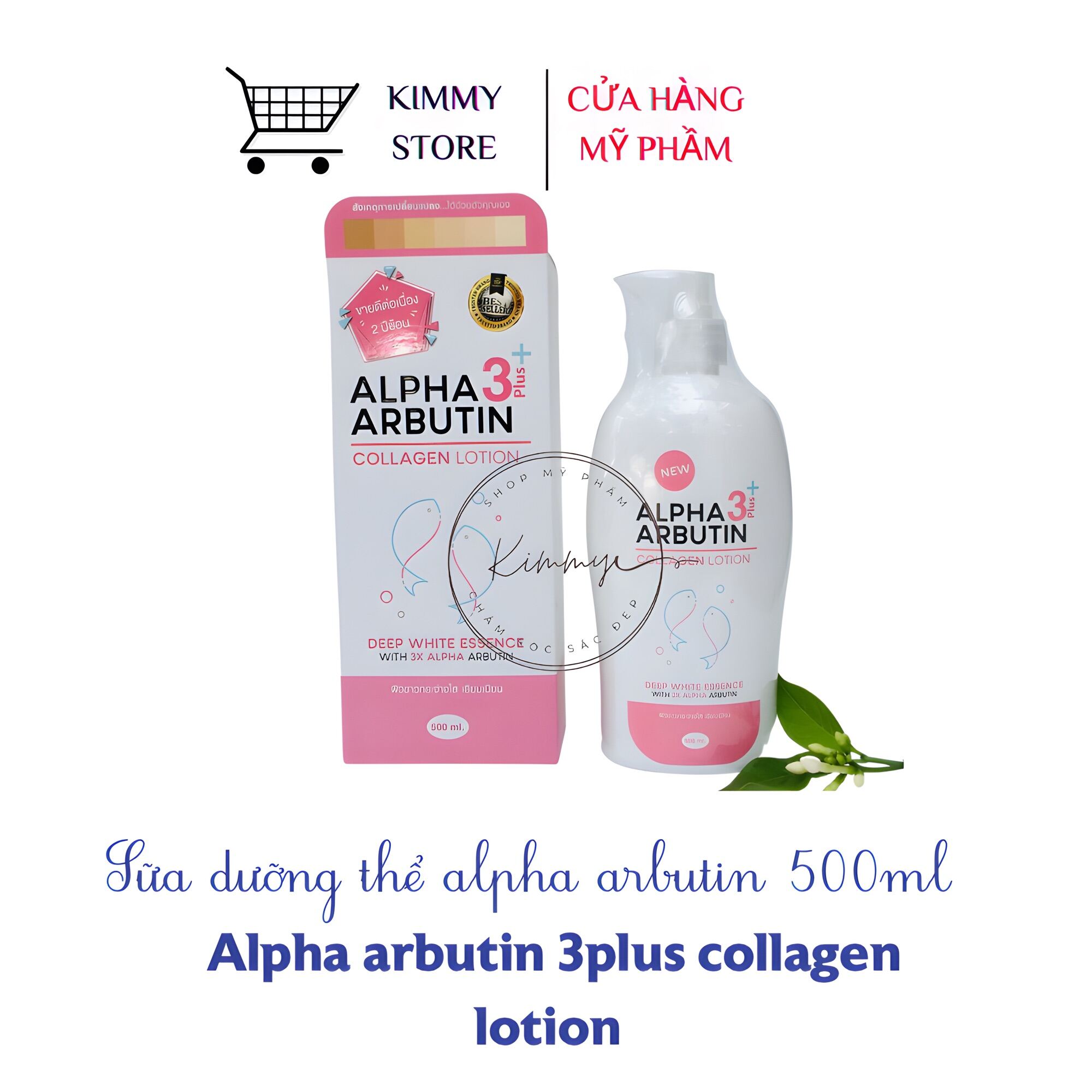 sữa dưỡng thể alpha Arbutin 3Plus collagen lotion 500ml | Lazada.vn