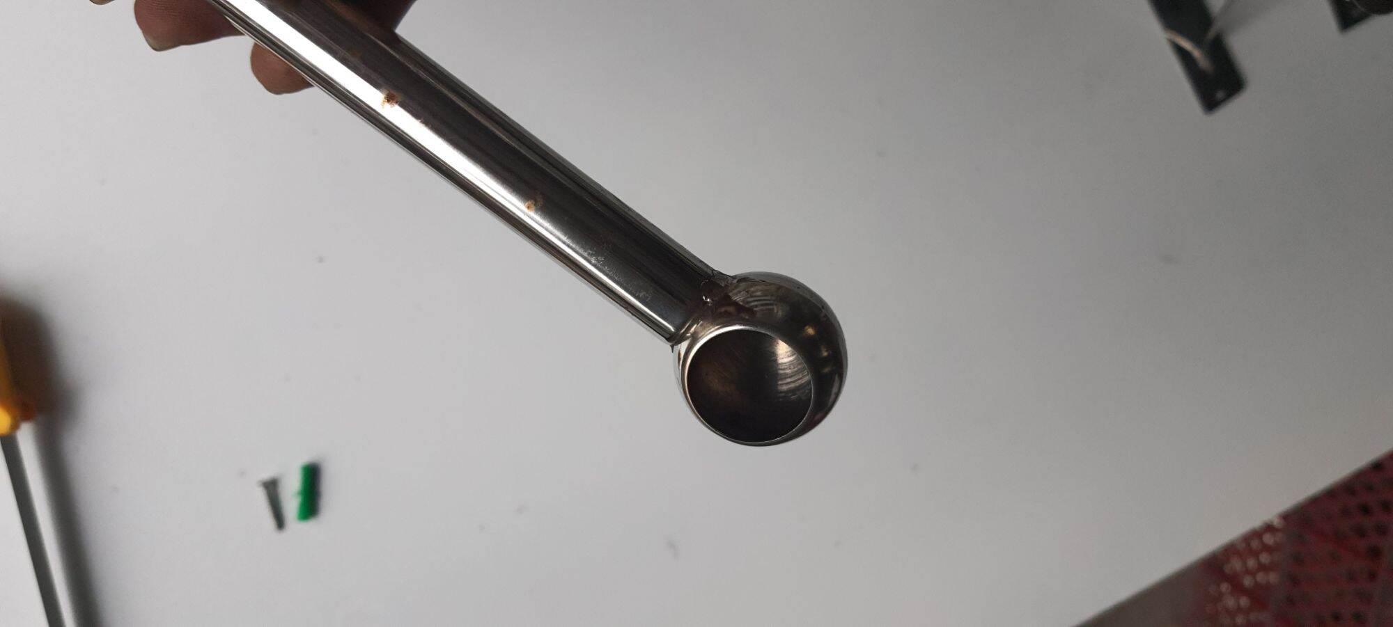 Combo 3 bass inox xỏ ống tròn o22mm/o25mm/o32mm, bắt tường ra 20cm ...