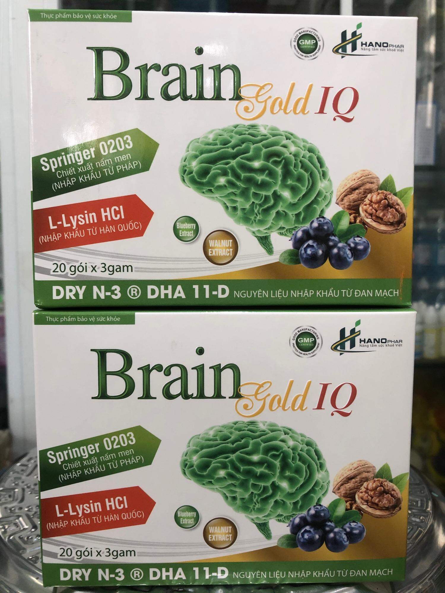 Cốm bổ não Brain Gold IQ - Vitamin tổng hợp | ThuocLongChau.com
