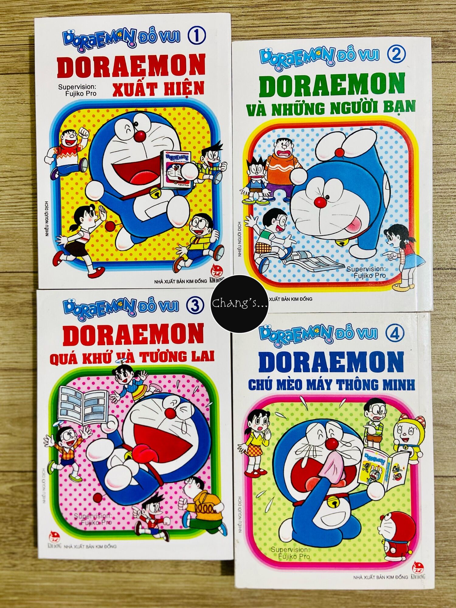 Doraemon Đố Vui Trọn Bộ 4 Tập Lazadavn