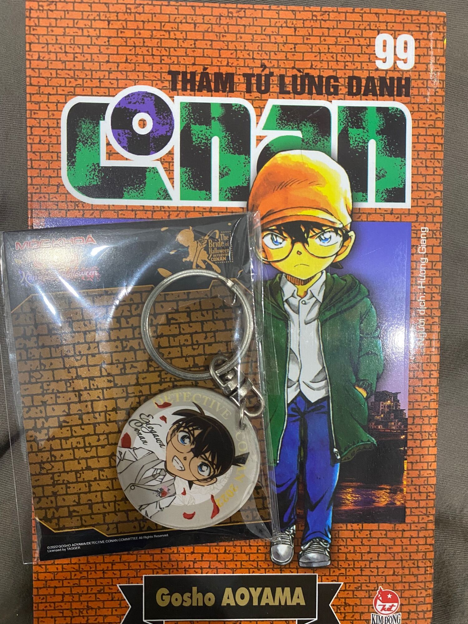 Móc chìa khoá conan/ toru kèm truyện tập 99 | Lazada.vn