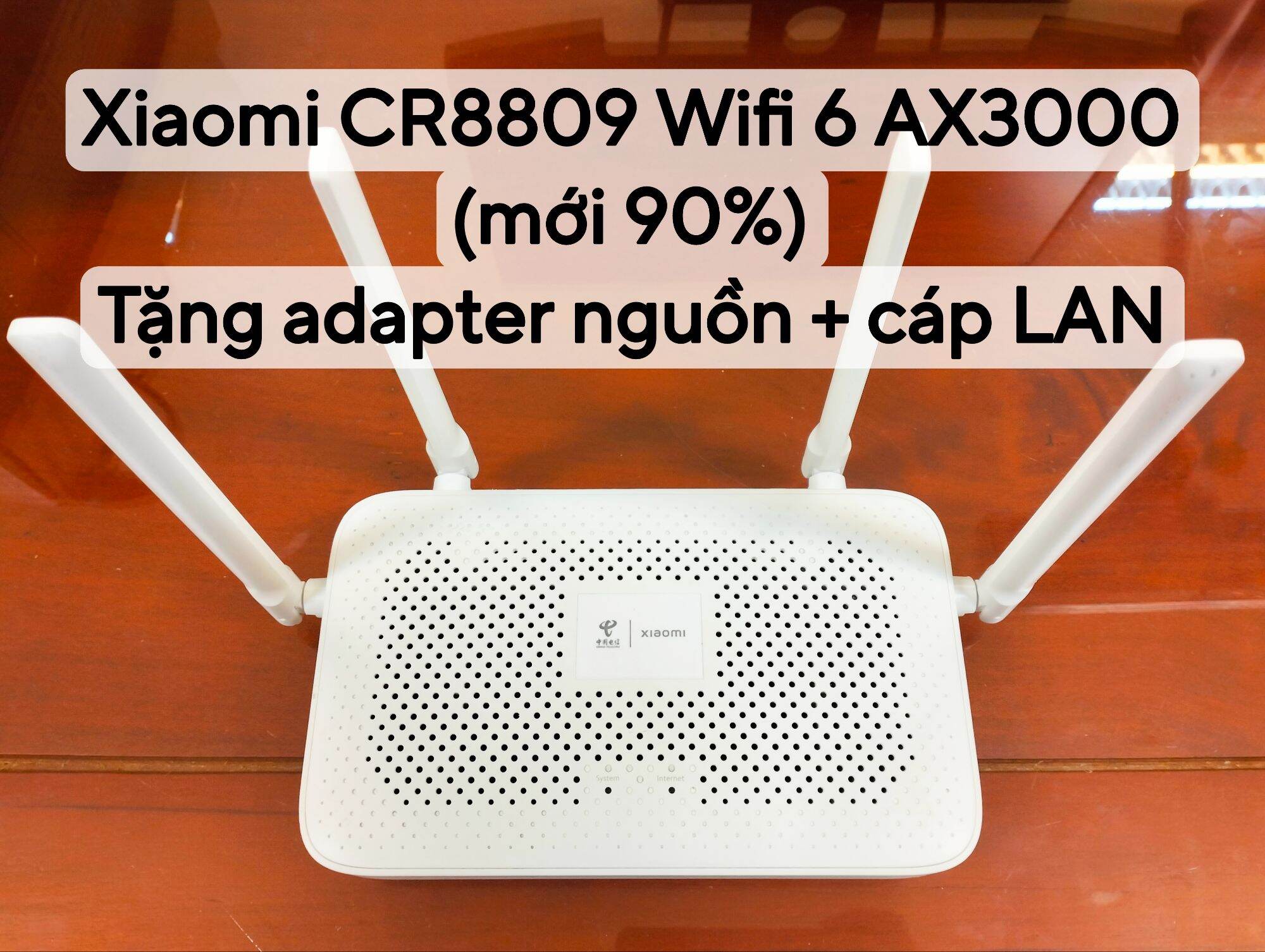 Bộ phát Wifi Xiaomi Redmi AX3000 RA81 CR8806 CR8808 CR8809 Wifi 6 AX3000 Mesh Gigabit Router ...