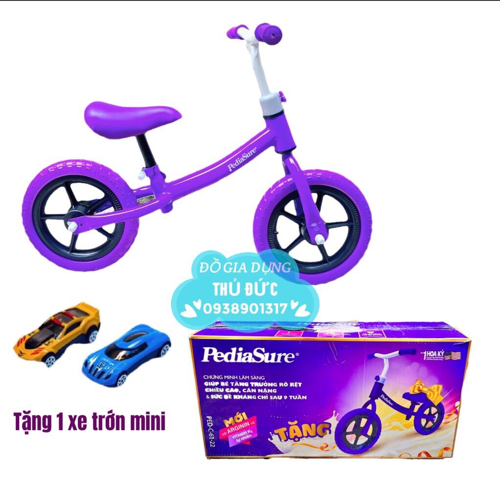 (Tặng 1 xe trớn mini) Xe thăng bằng không bàn đạp cho bé 2-5 tuổi (chịu ...