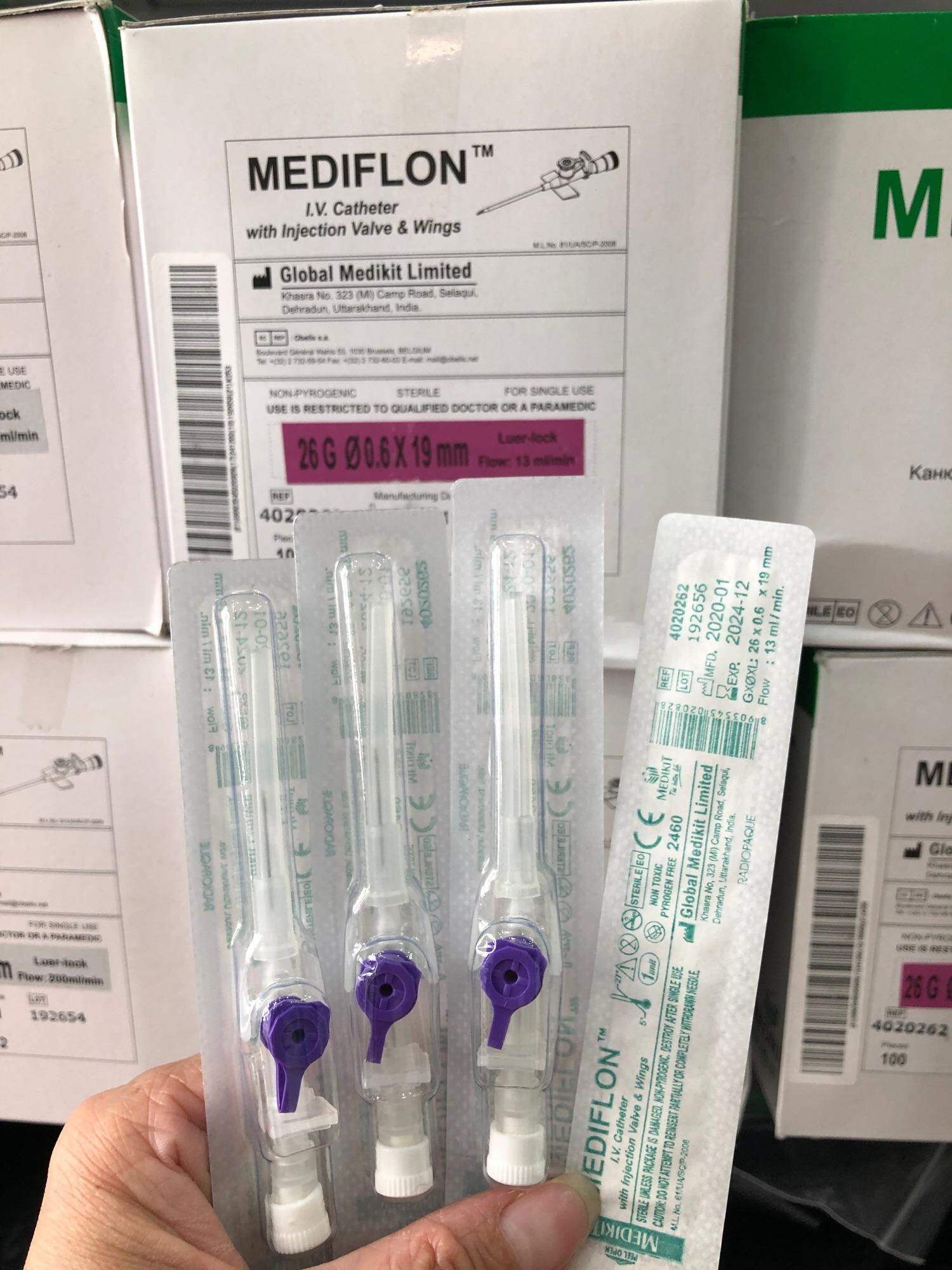 KIM LUỒN TĨNH MẠCH KIM LUỒN CATHETER tiêm truyền tĩnh mạch MEDIFLON ...