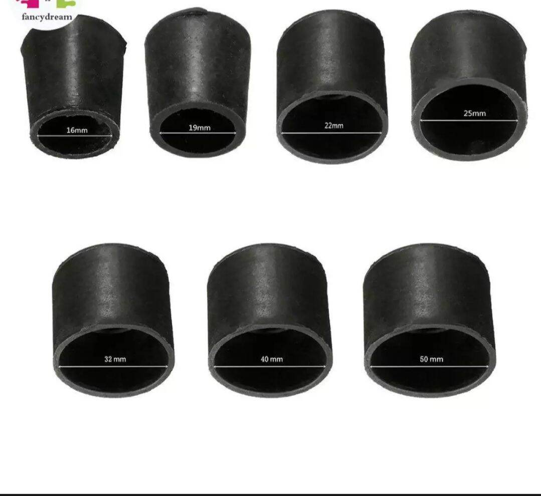 Bộ 10 chụp ngoài, chân đế cao su, nút bịt chân bàn ghế ống , phi 16-19-22-25-32 | Lazada.vn