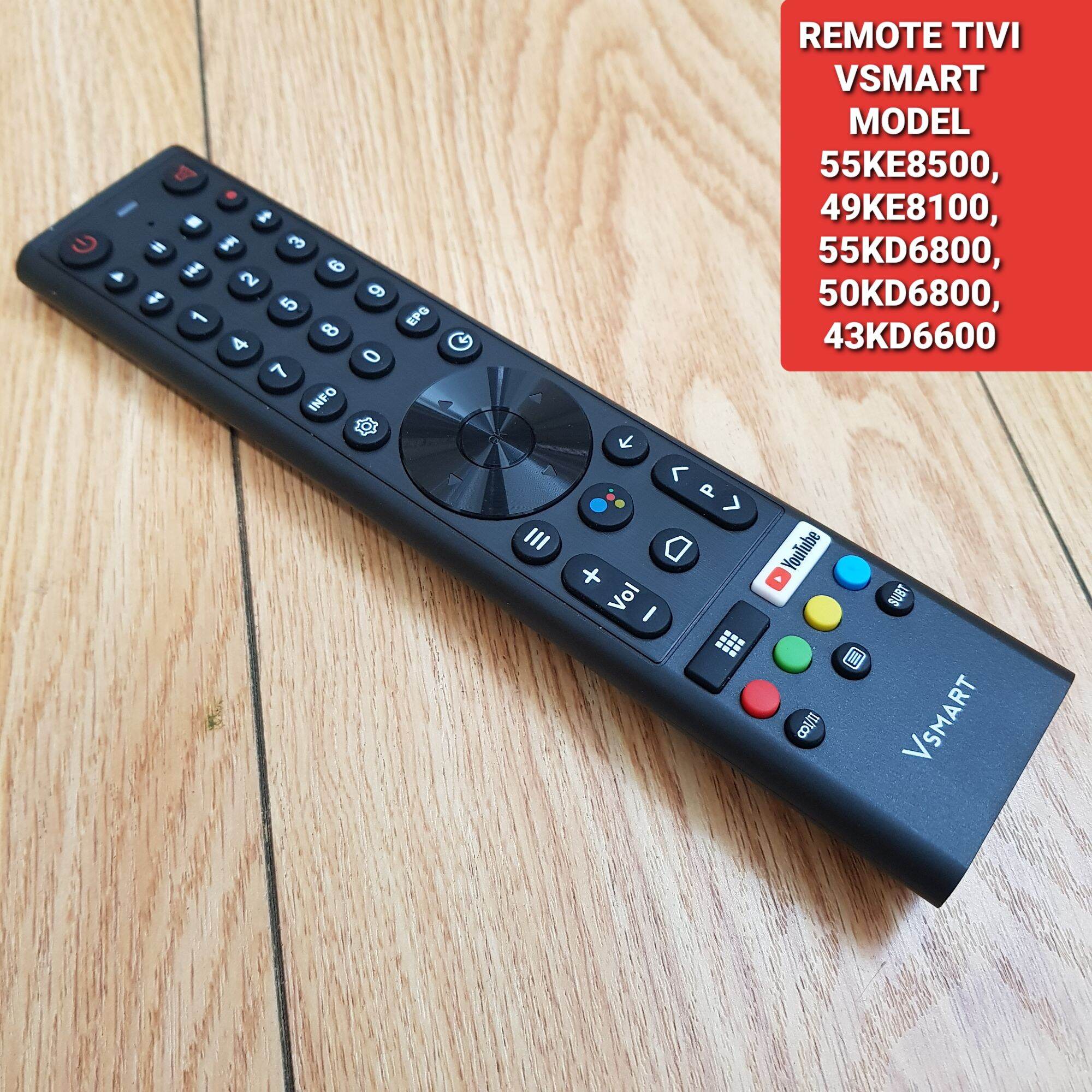 REMOTE ĐIỀU KHIỂN TIVI VSMART GIỌNG NÓI CHÍNH HÃNG - MixASale