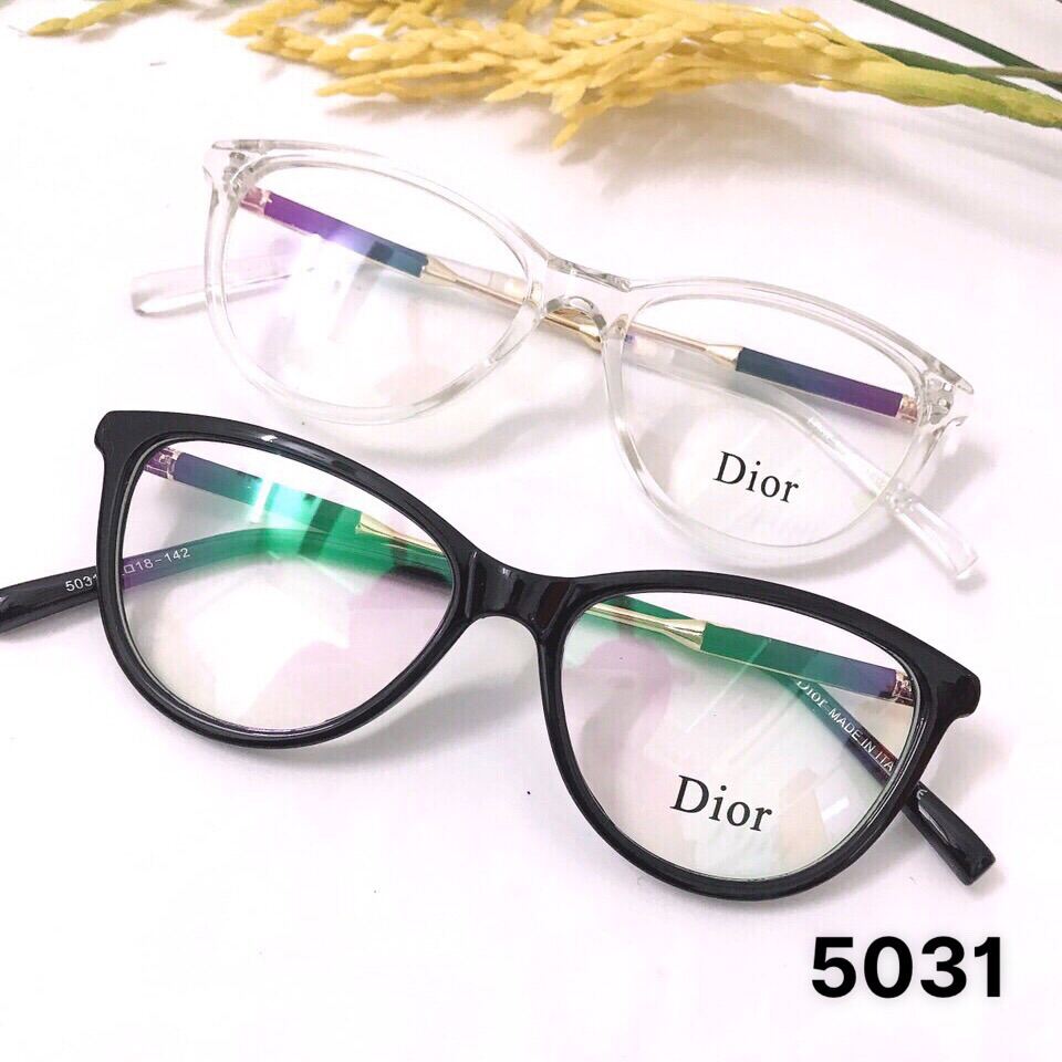 Mắt Kính Giả Cận,Thay Tròng Cận Nữ 5031 Form Kính Mắt Mèo 😽