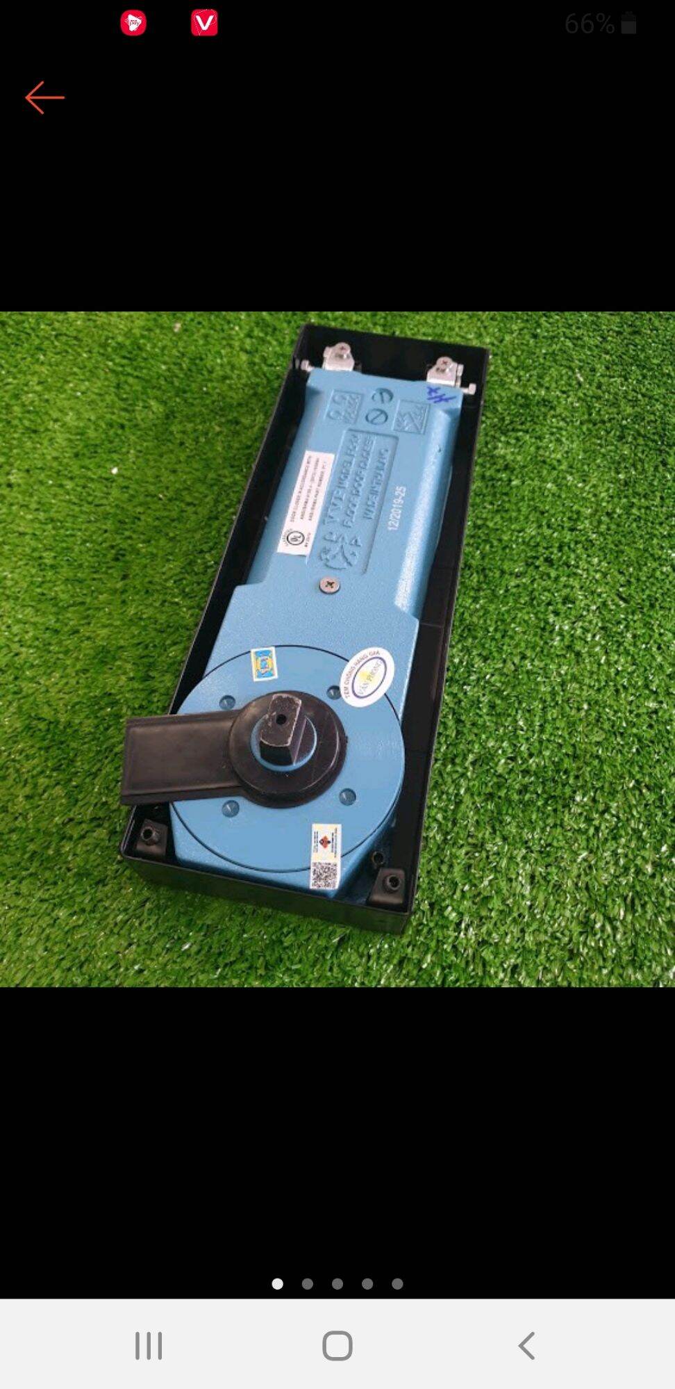 Bản lề sàn cửa kính cường lực FC34-25 loại 150kg hãng VVP | Lazada.vn