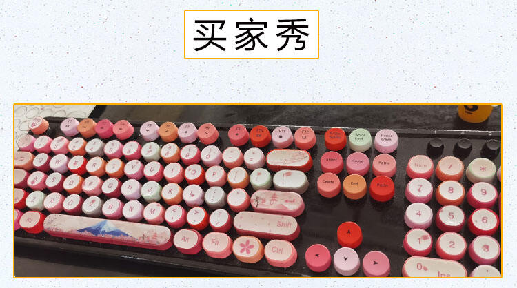Miếng Dán Bàn Phím Kiểu Để Bàn Phím 104 Phím 87 Phím Hình Tròn Giấy Dán Nút Bàn Phím Nắp Bàn ...