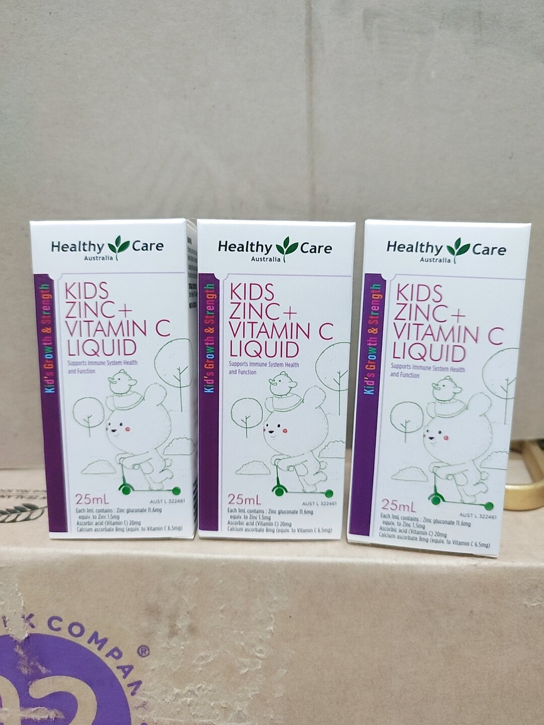 Siro Kẽm và vitamin Kids Zinc + Vitamin C Liquid Healthy Care 25ml | Lazada.vn