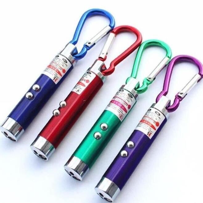 Đèn tia laze tuổi thơ Móc khóa đèn pin laser - Đèn pin laze 3 chế độ ...
