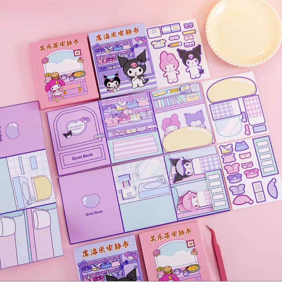 BÚP BÊ GIẤY DIY NHÂN VẬT HOẠT HÌNH DỄ THƯƠNG- SÁCH TRANH TƯƠNG TÁC ...