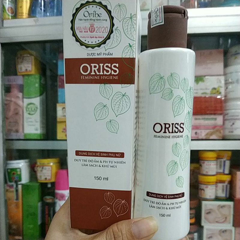 DUNG DỊCH VỆ SINH PHỤ NỮ DỊU NHẸ ORISS 150ML NGĂN NGỪA VIÊM NHIỄM ...