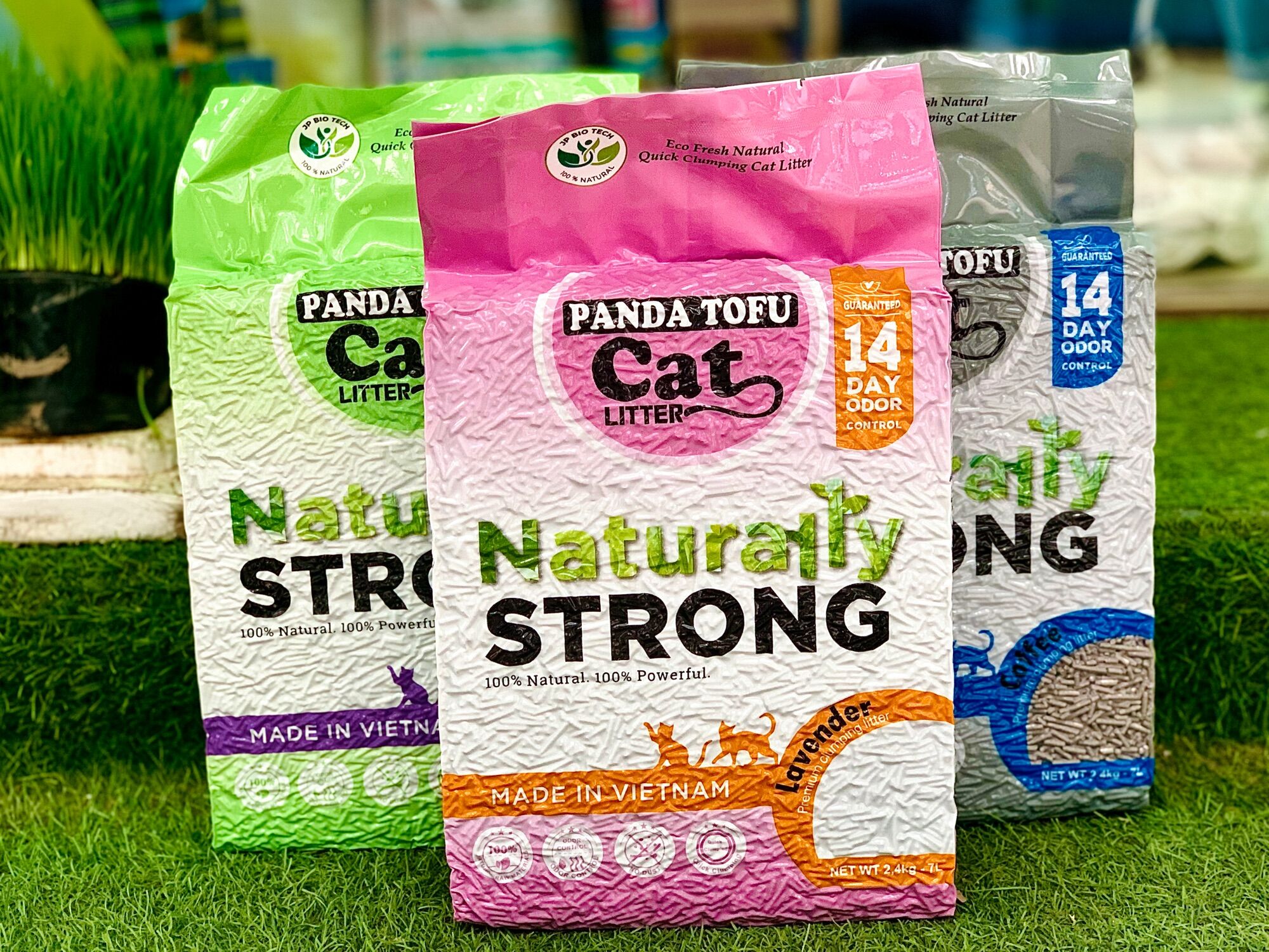 Cát Đậu Nành PanDa Tofu Cat Litter Naturaly Strong Hàng Việt Nam 7L ...