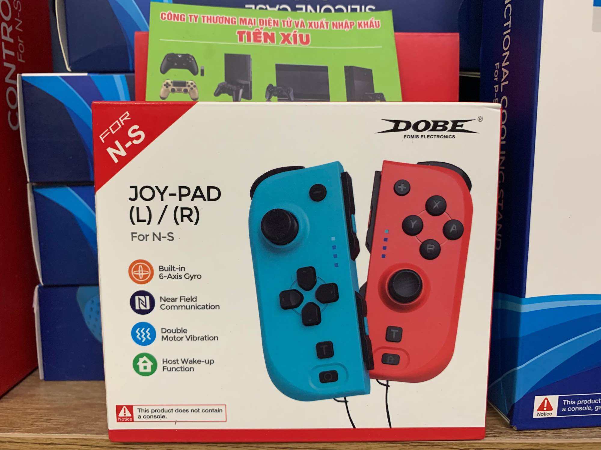 Strap Charging Grip Nintendo Switch Joycon hãng Dobe kết nối 2 tay cầm Joycon thành 1 và kiêm ...