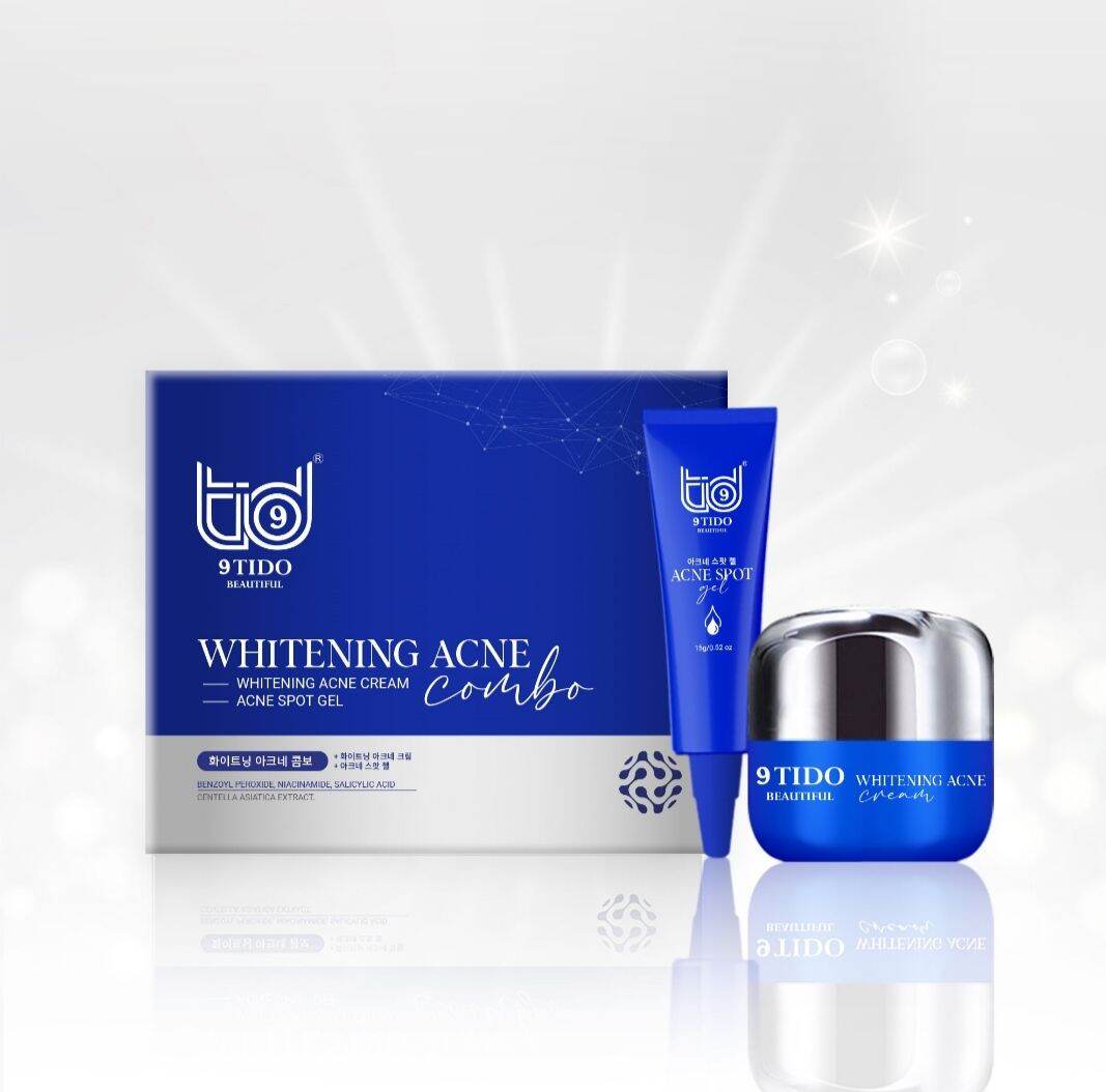 COMBO Khắc Chế Mụn WHITENING ACNE COMBO TIDO - Sản phẩm của 9Tido ...