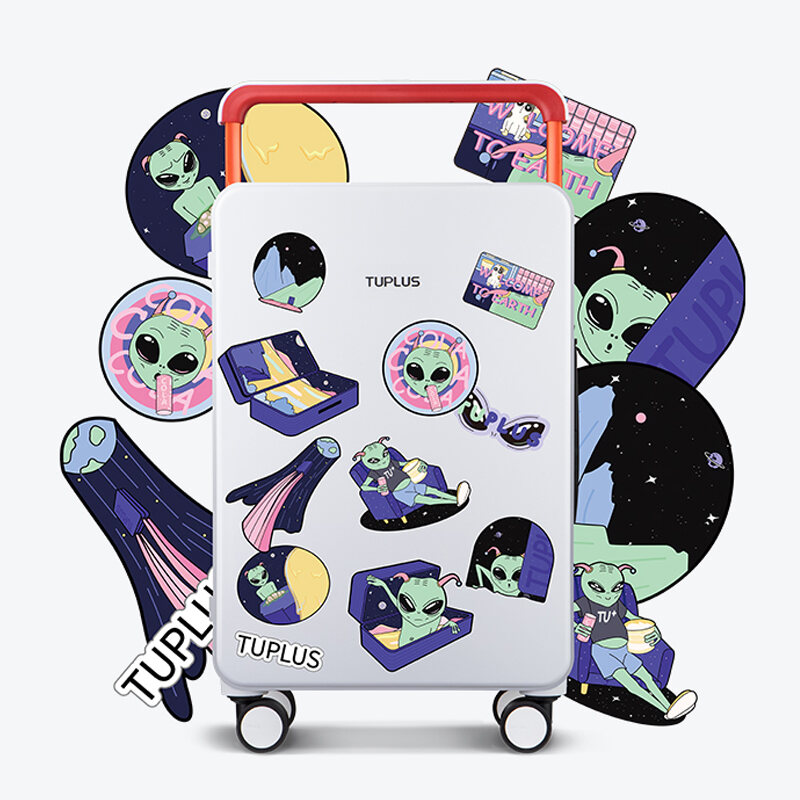 Tuplus Va Li Kéo Valy Sáng Tạo GiấY Dán Bất Quy Tắc Dán Tranh Vali Du ...