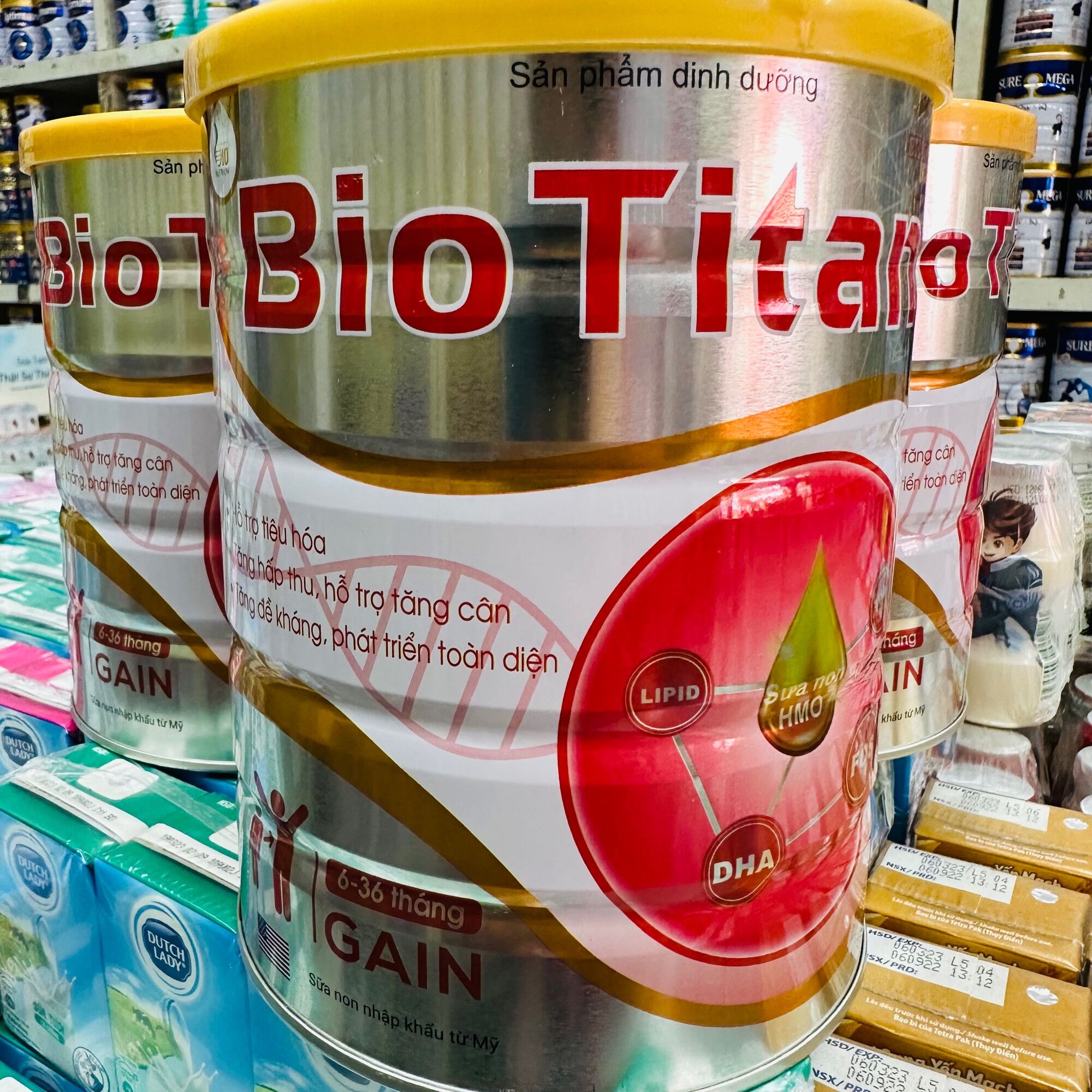 [Chính hãng] Sữa dành cho bé gầy,suy dinh dưỡng BIO TITAN GAIN 800g ...