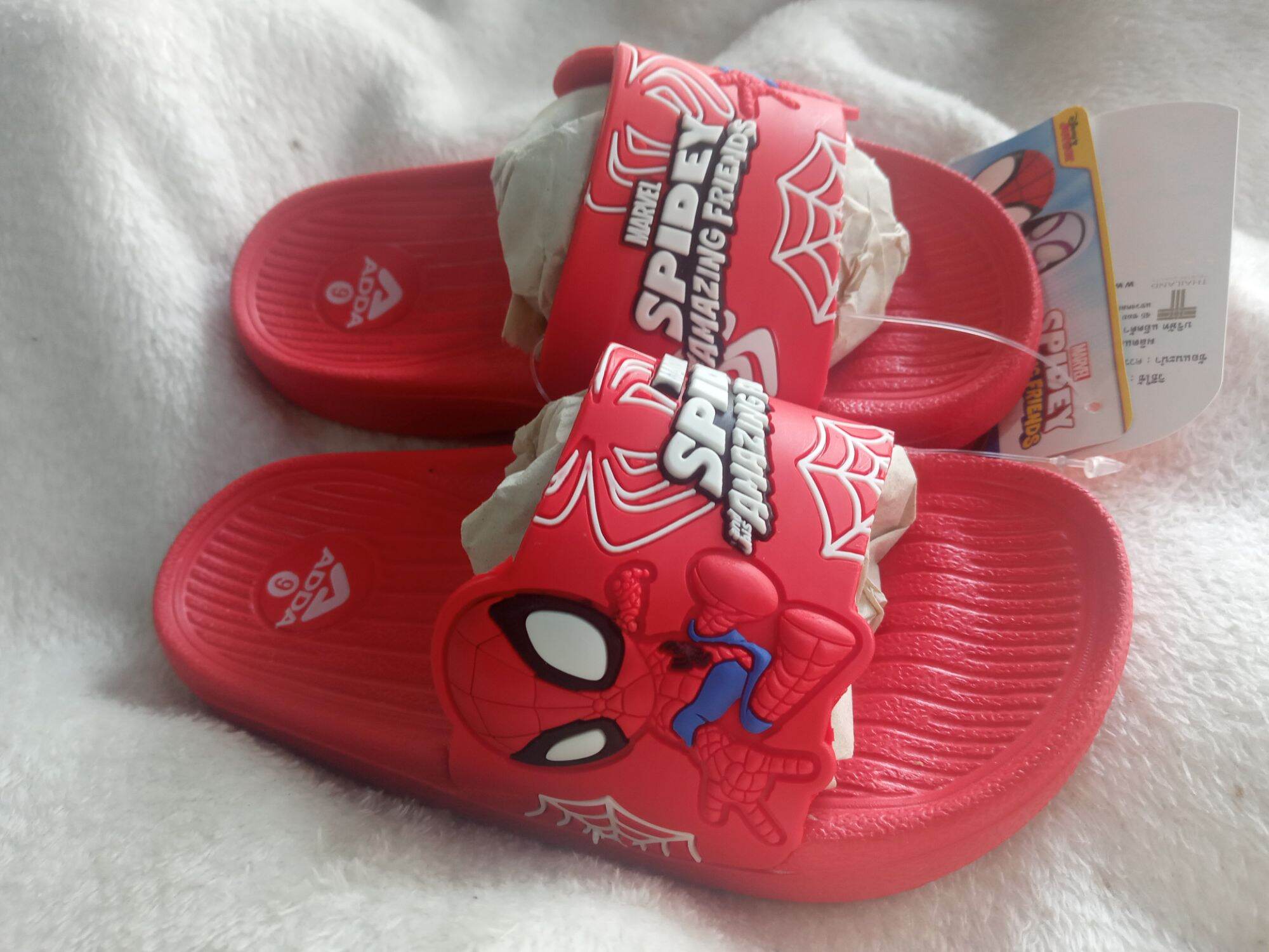 Dép trẻ em Thái Lan ADDA, Dép siêu nhân nhện dành cho em bé, Dép Adda ...