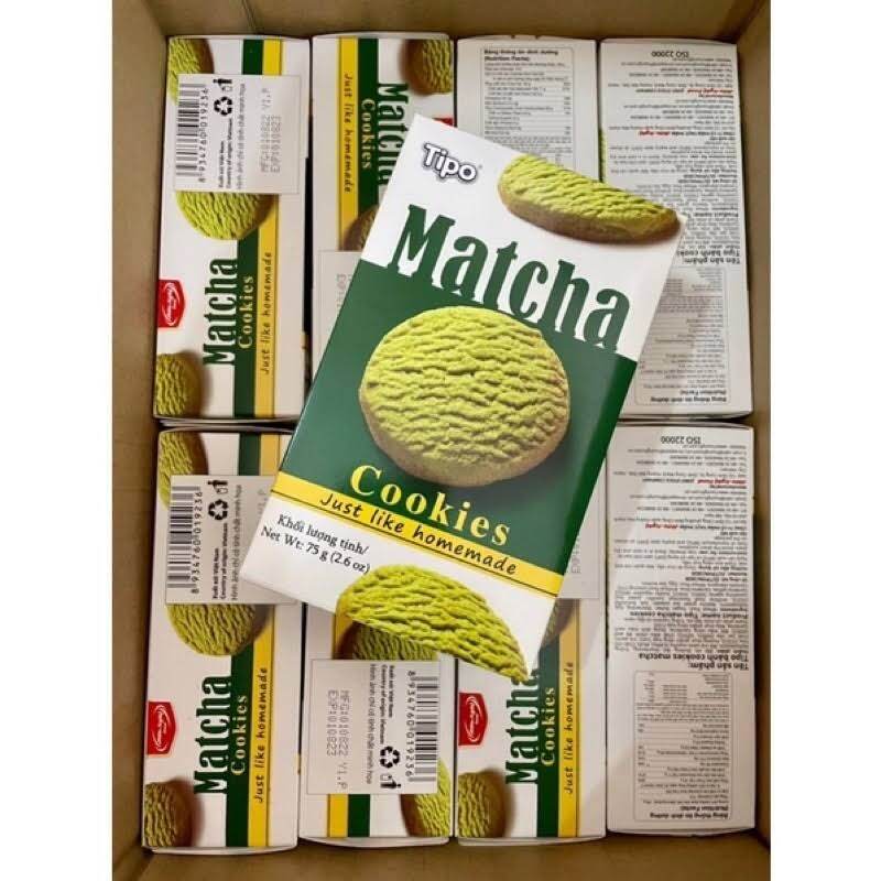 Bánh Tipo vị Matcha cookies 75g / Butter cookies 180g | Lazada.vn