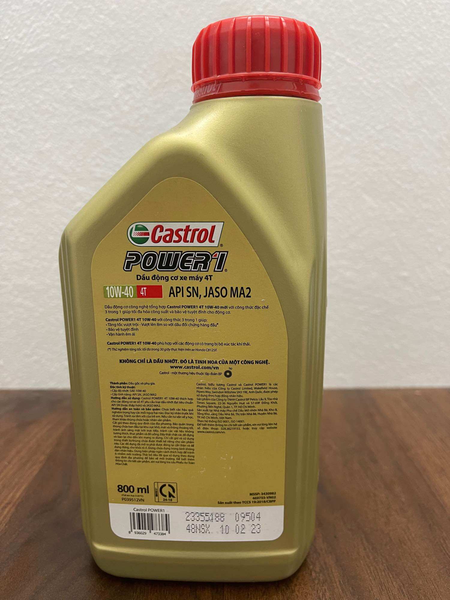 Dầu castrol xe số 10W40 - MixASale
