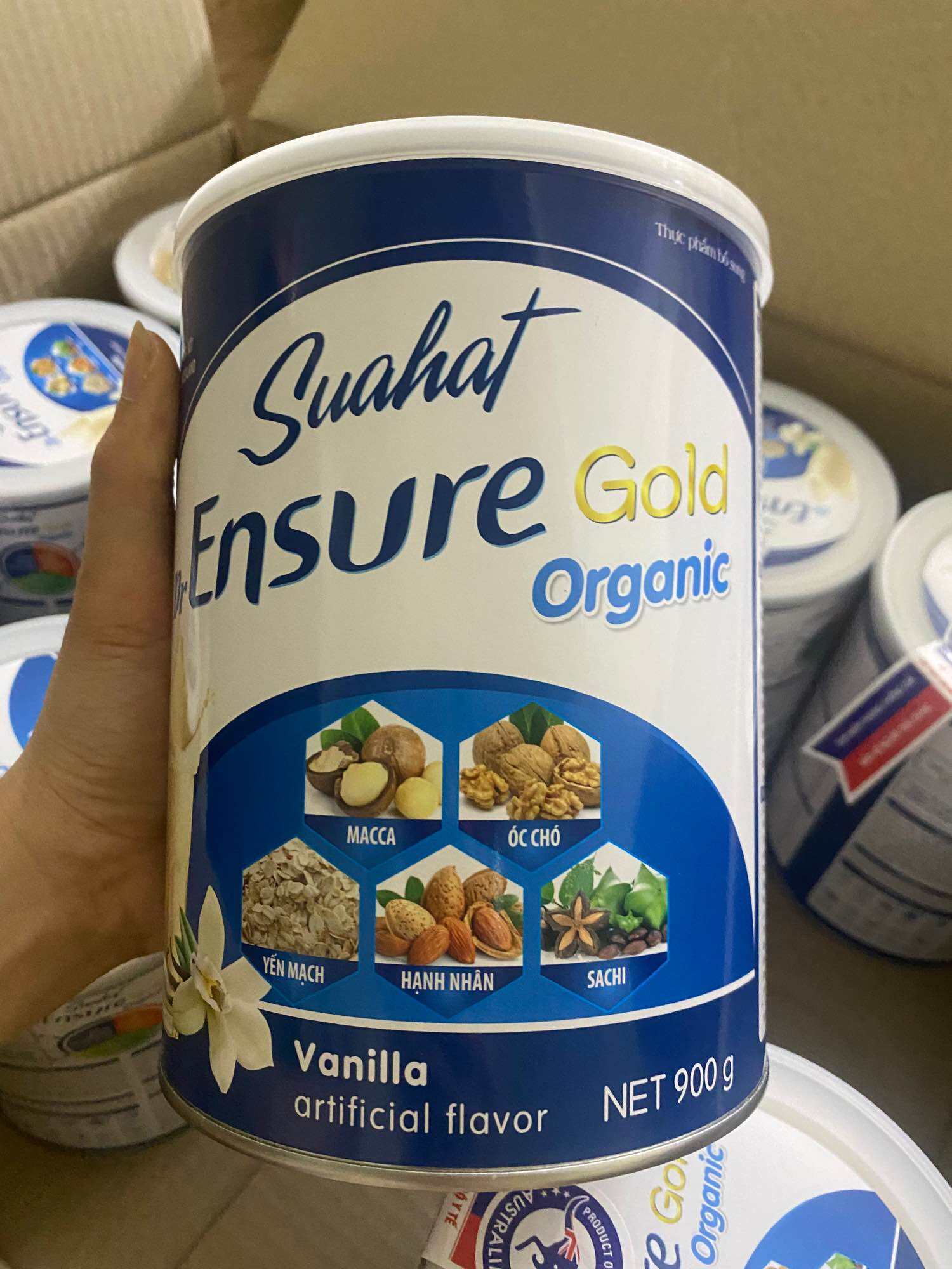 HỘP 400gr HSD 2025 Sữa Hạt ENSURE GOLD Organic dinh dưỡng cho người ...