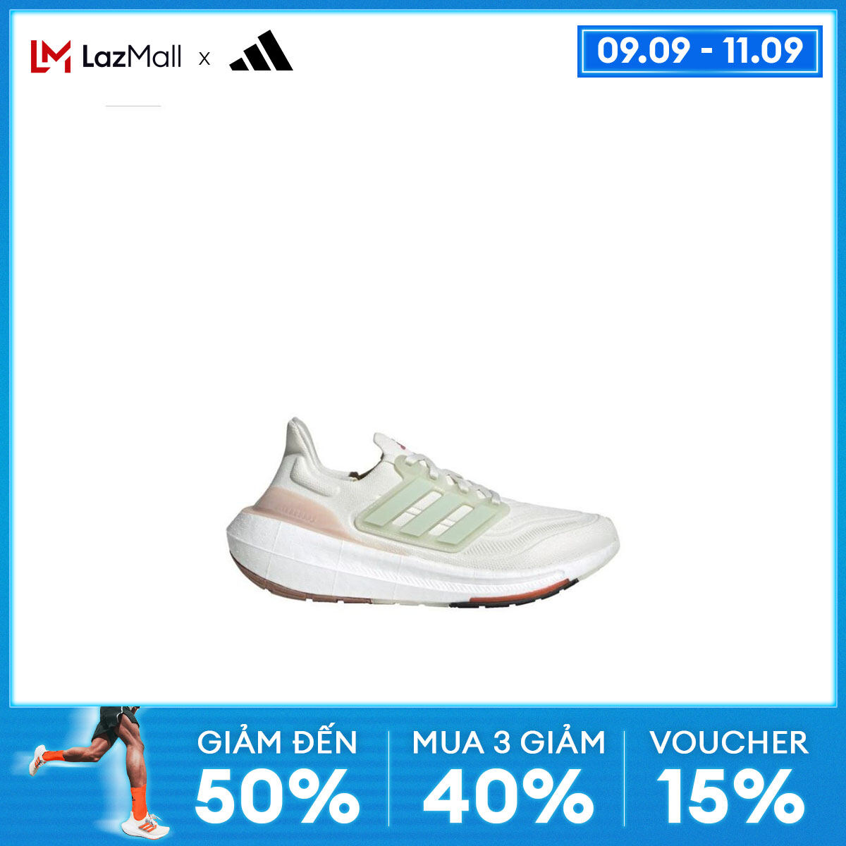 CHỈ 0H 9.9 - MUA 3 GIẢM THÊM 45 adidas Chạy Giày Ultraboost Light Nữ ...