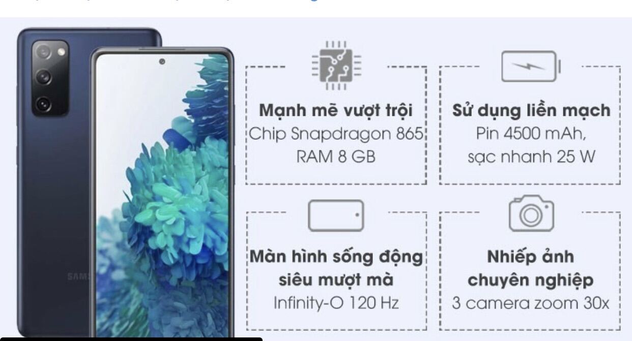 Samsung galaxy S20 FE - MixASale