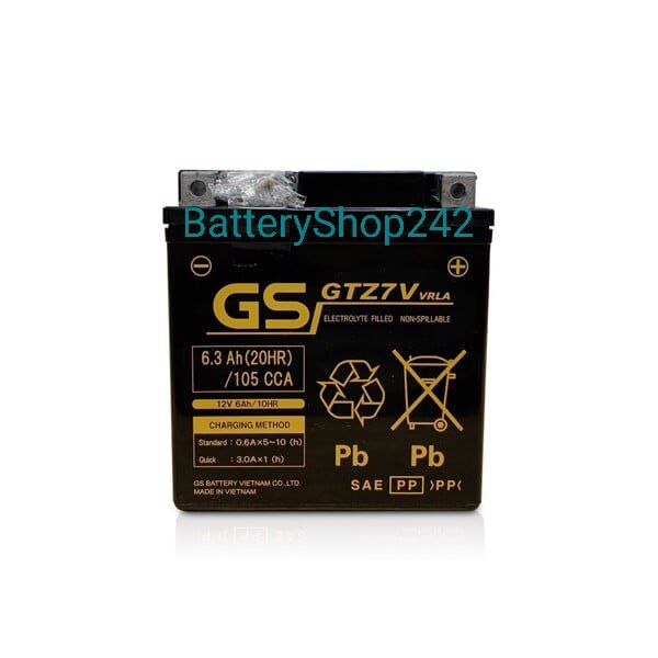 Ắc quy xe NVX 125155 GS GTZ7V 12V-6.3Ah. Dùng cho xe NVX Grande 2020 ...