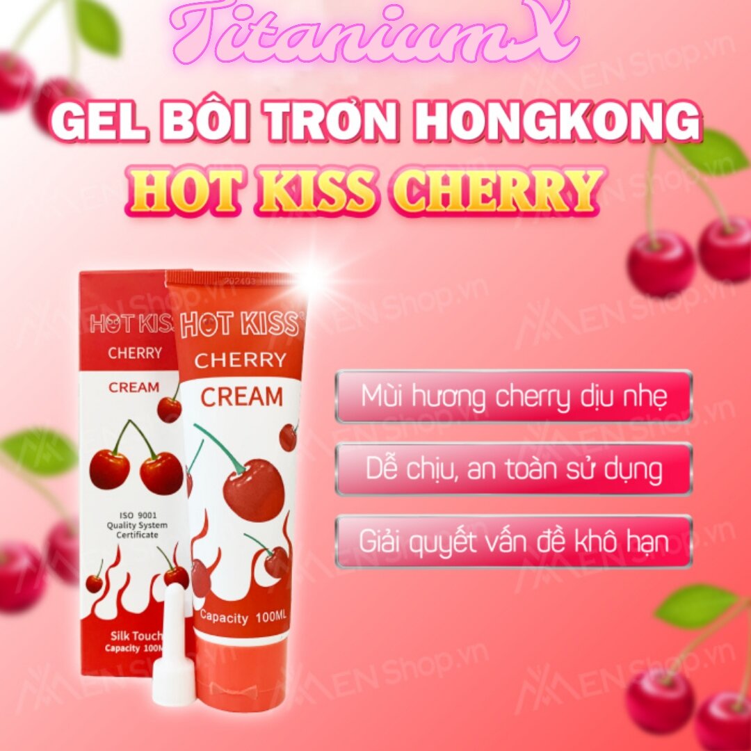 Gel Bôi Trơn Hương Cherry 100ml Thành Phần Gốc Nước An Toàn Có Tăng ...