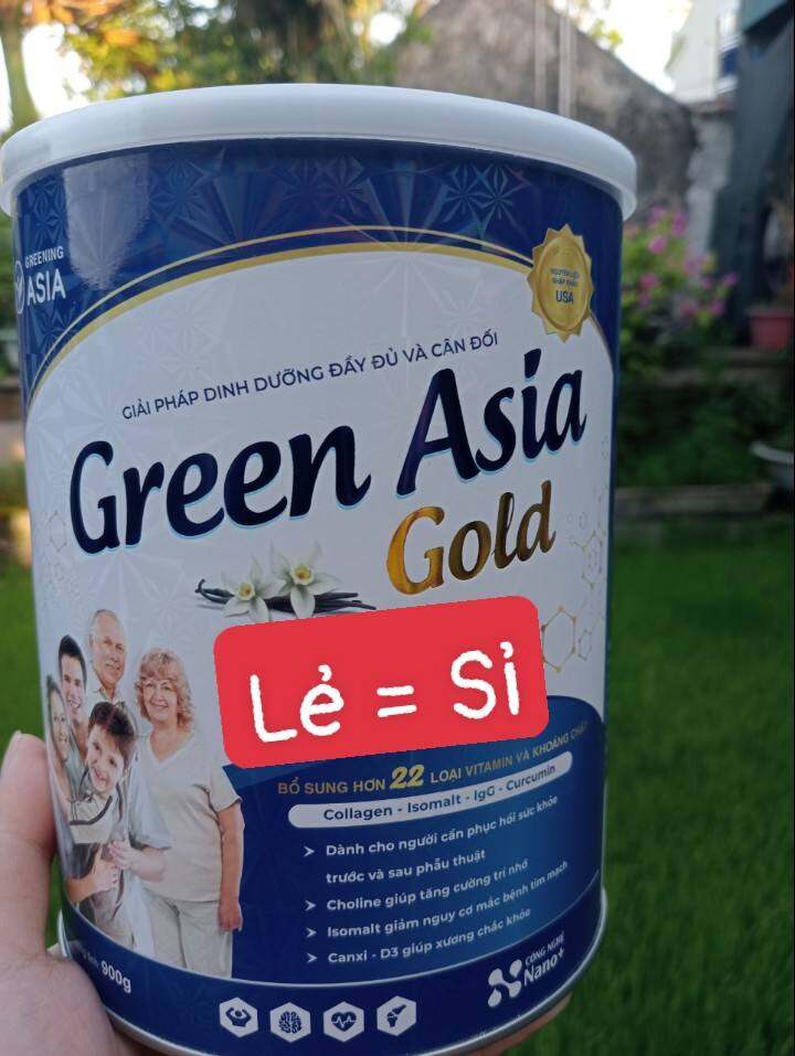 Sữa GREEN ASIA GOLD 900g Dinh dưỡng và phục hồi - Sữa Bột | VinMart.co