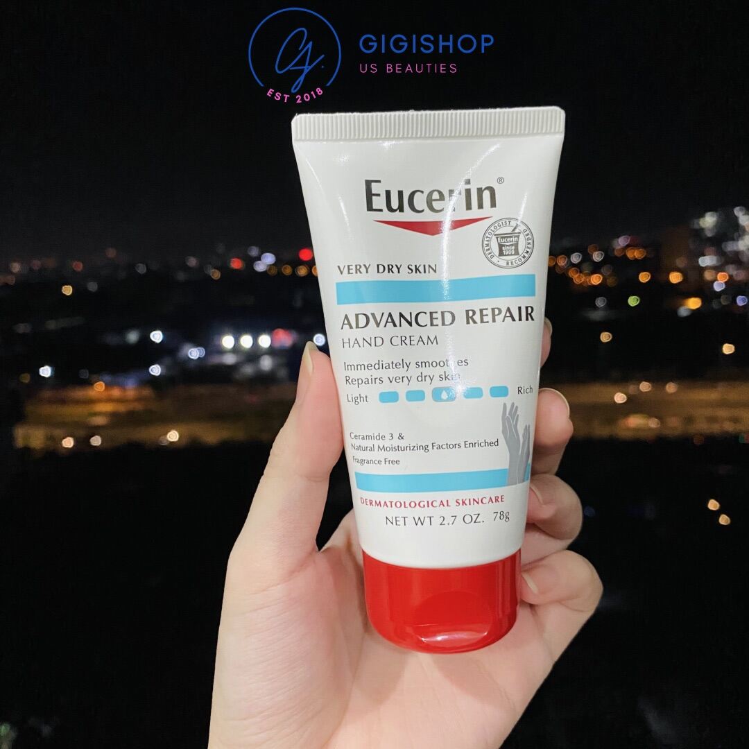 Kem Dưỡng Tay Dành Cho Da Khô Eucerin Advanced Repair Hand Cream 78g ...
