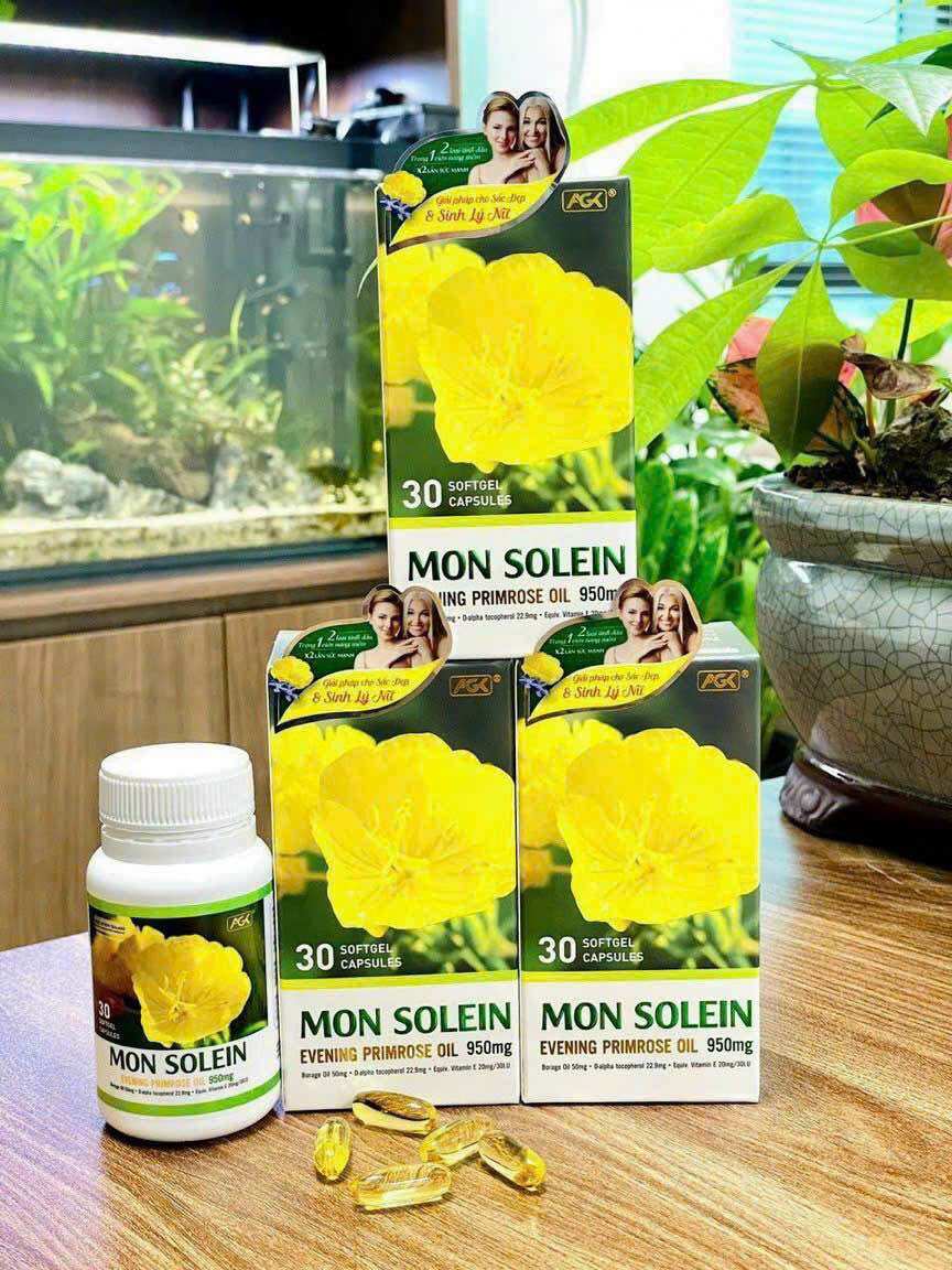Viên uống cân bằng nội tiết Mon solein - Giúp cân bằng sinh lý nữ - Giữ ...