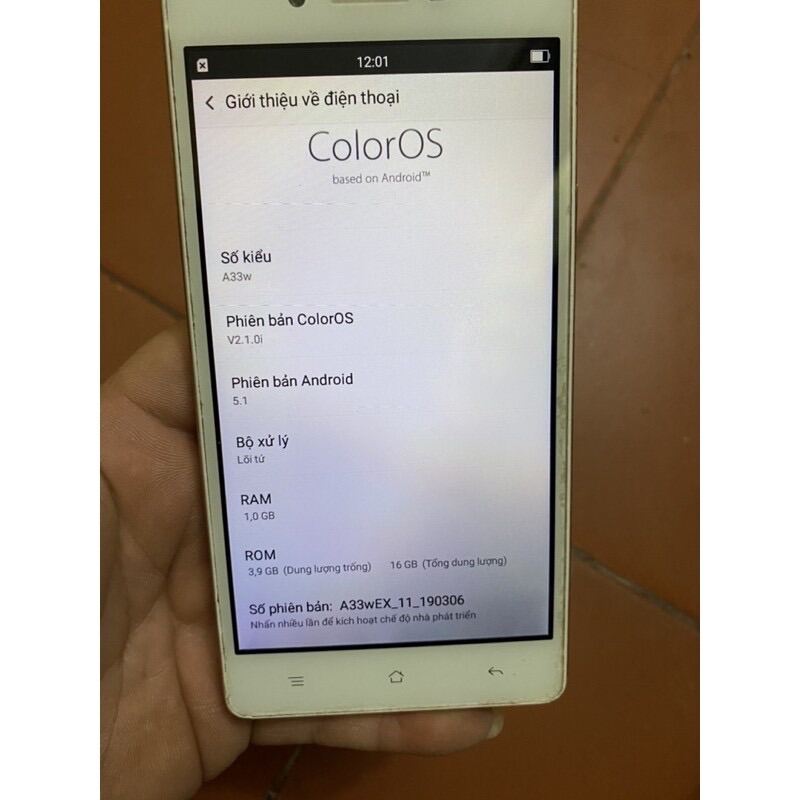 Điện thoại cũ Oppo neo 7 ( a33w ) ram 1gb bộ nhớ 16gb - MixASale