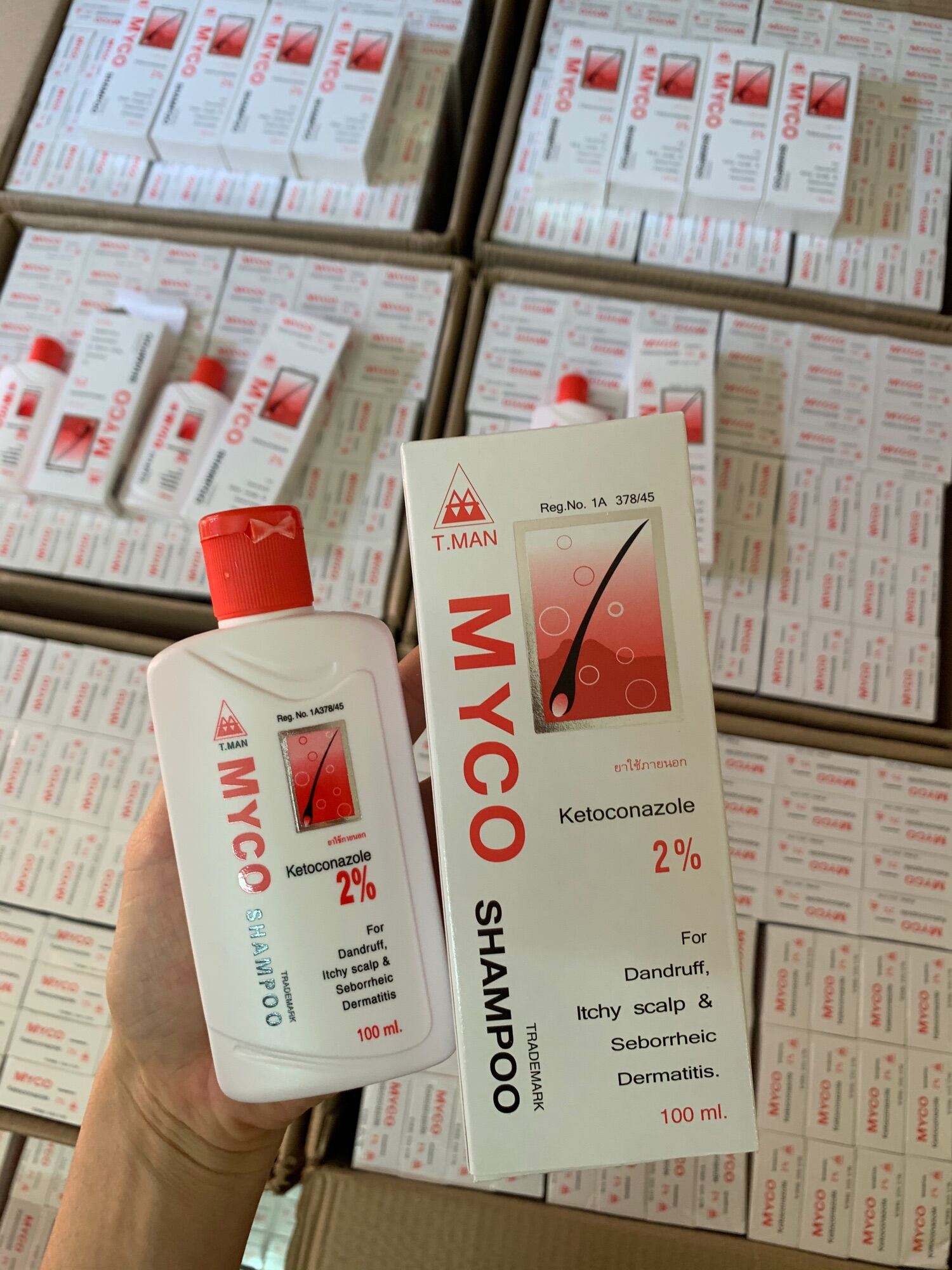 Dầu gội Myco Shampoo hết gầu , hết nấm da đầu, kích thích mọc tóc ...