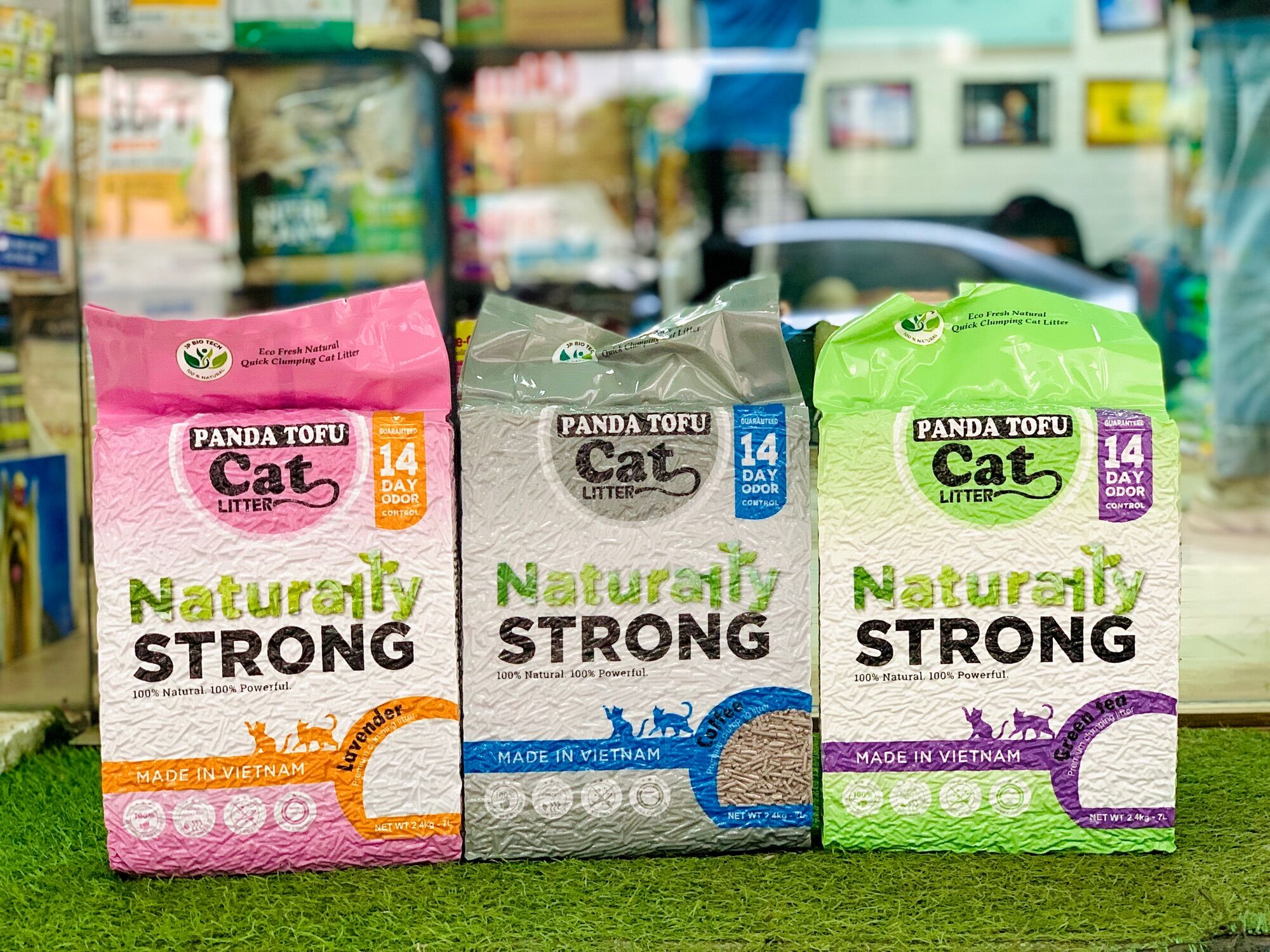 Cát Đậu Nành PanDa Tofu Cat Litter Naturaly Strong Hàng Việt Nam 7L ...