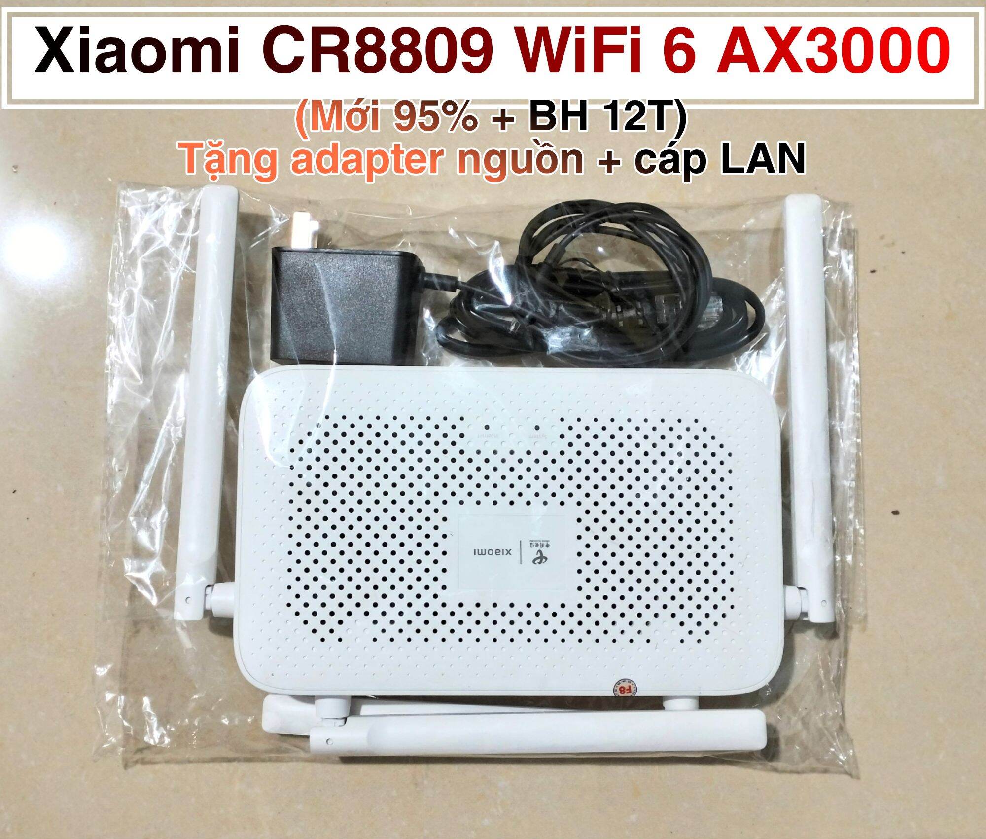 Bộ phát Wifi Xiaomi Redmi AX5 AX1800 AX3000 RA81 CR8806 CR8808 CR8809 Wifi 6 AX3000 Mesh Gigabit ...