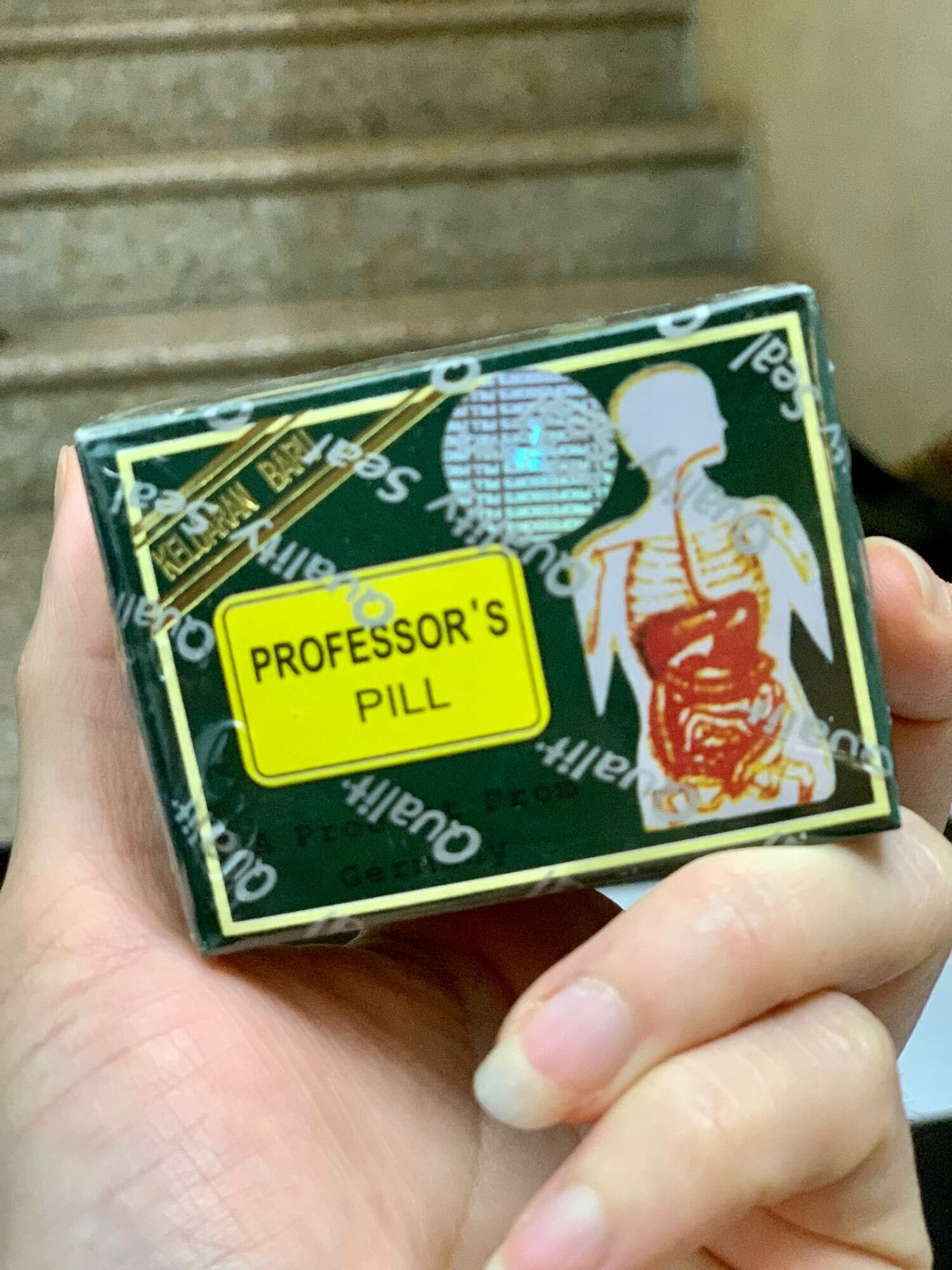 Professor’s Pill Keluaran Baru- XƯƠNG KHỚP MALAYSIA MÀU XANH | Lazada.vn