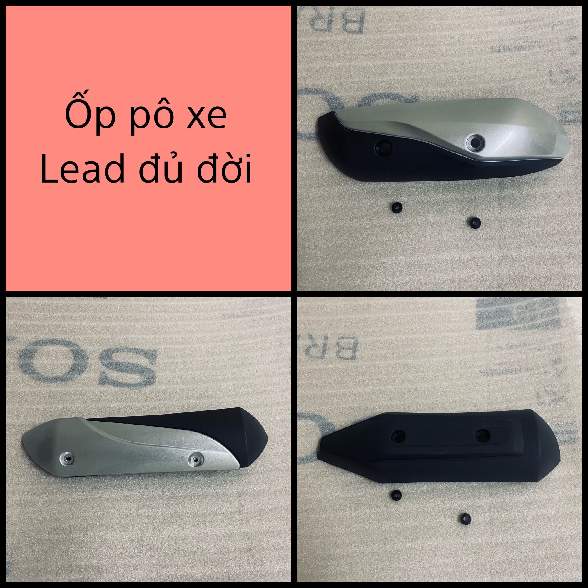 Ốp pô bô xe Lead 125 110 2015 2016 2014 2013 2018 2020 2021 2022 2017 ...