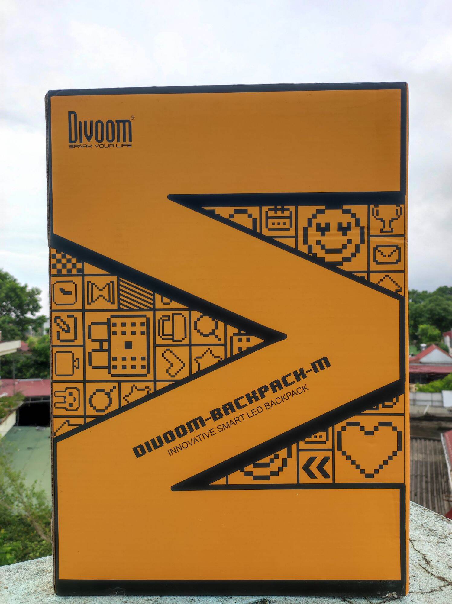 Balo màn hình LED Divoom Pixoo Backpack-M(Logo Heineken) | Lazada.vn