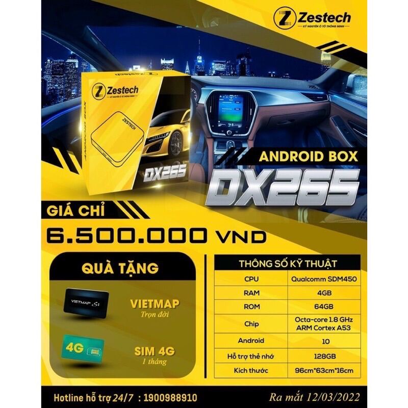 Android Box Zestech DX265 dành cho Ô Tô - Biến Màn hình Zin Thành Màn ...