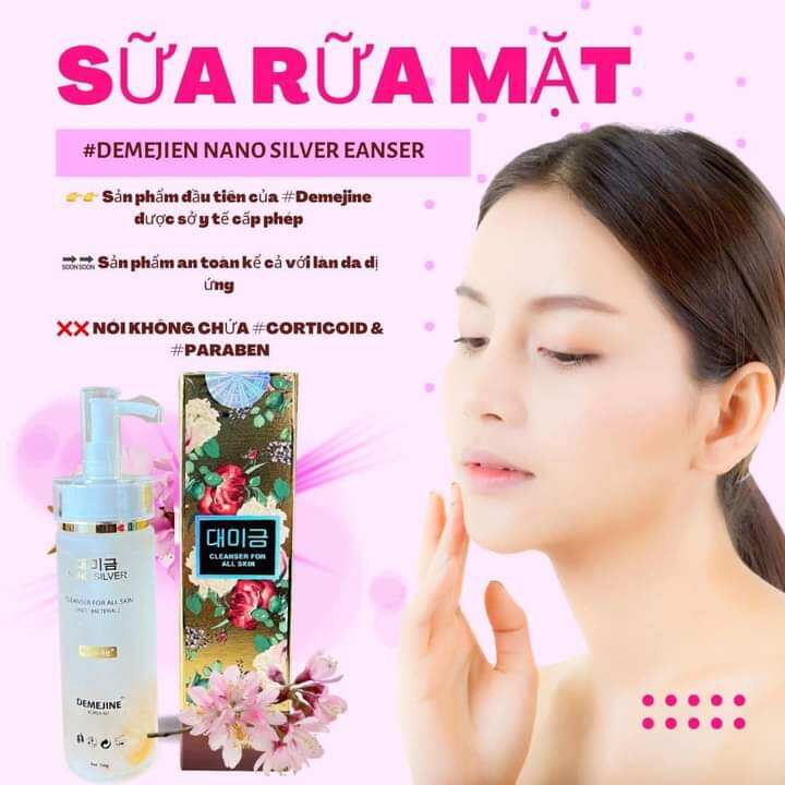 Sữa rửa mặt demejine - MixASale