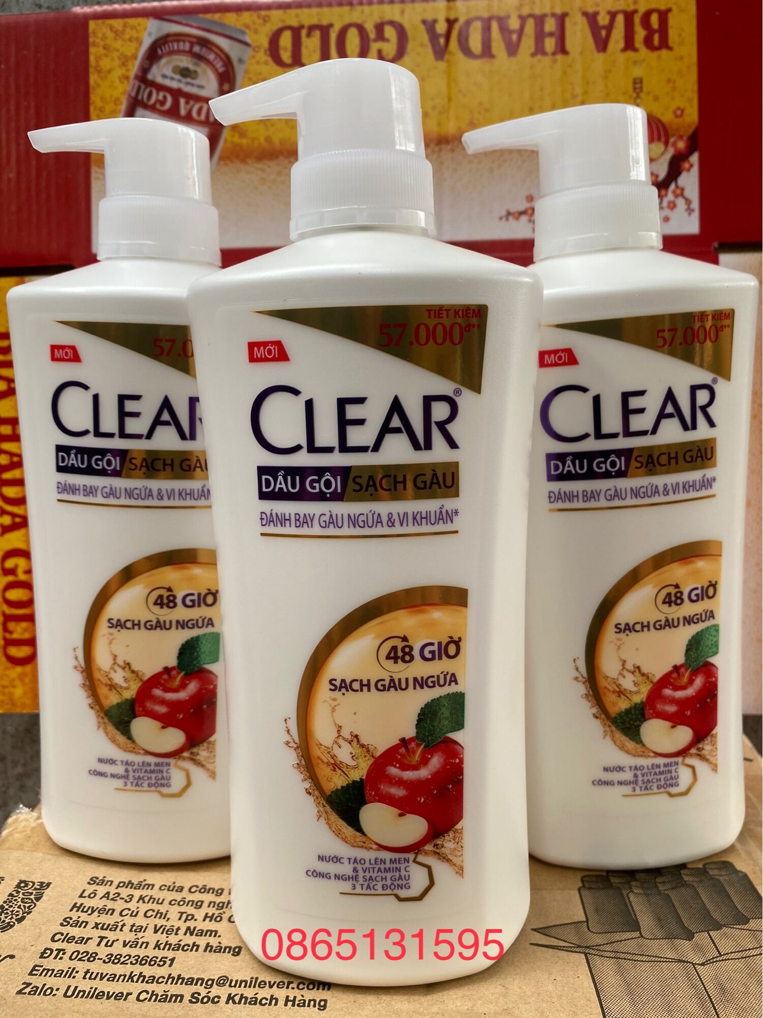 Dầu Gội Clear Sạch Gàu Ngứa Hương Táo 630g | Lazada.vn