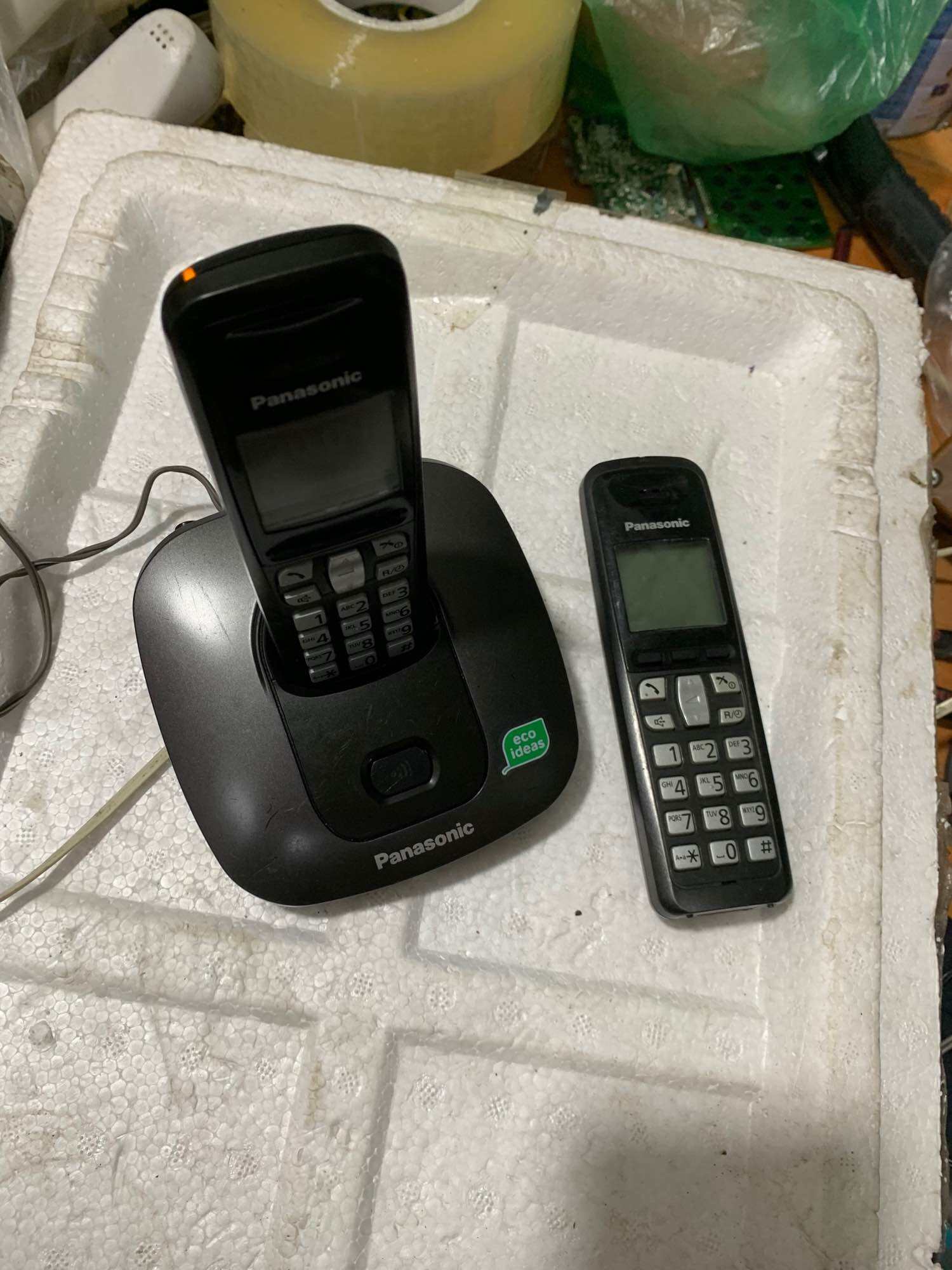 Máy điện thoại cố định kéo dài Panasonic kx tg6411,6412,6413 | Lazada.vn