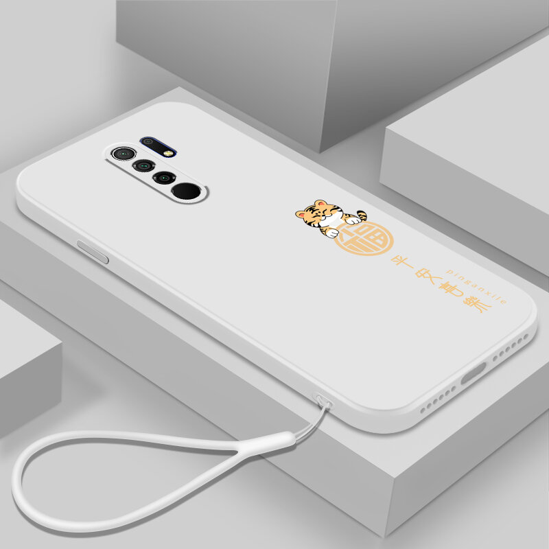 Ốp Điện Thoại Redmi 9 Ốp Bảo Vệ Silicon Cạnh Thẳng Chống Sốc Bọc Toàn ...