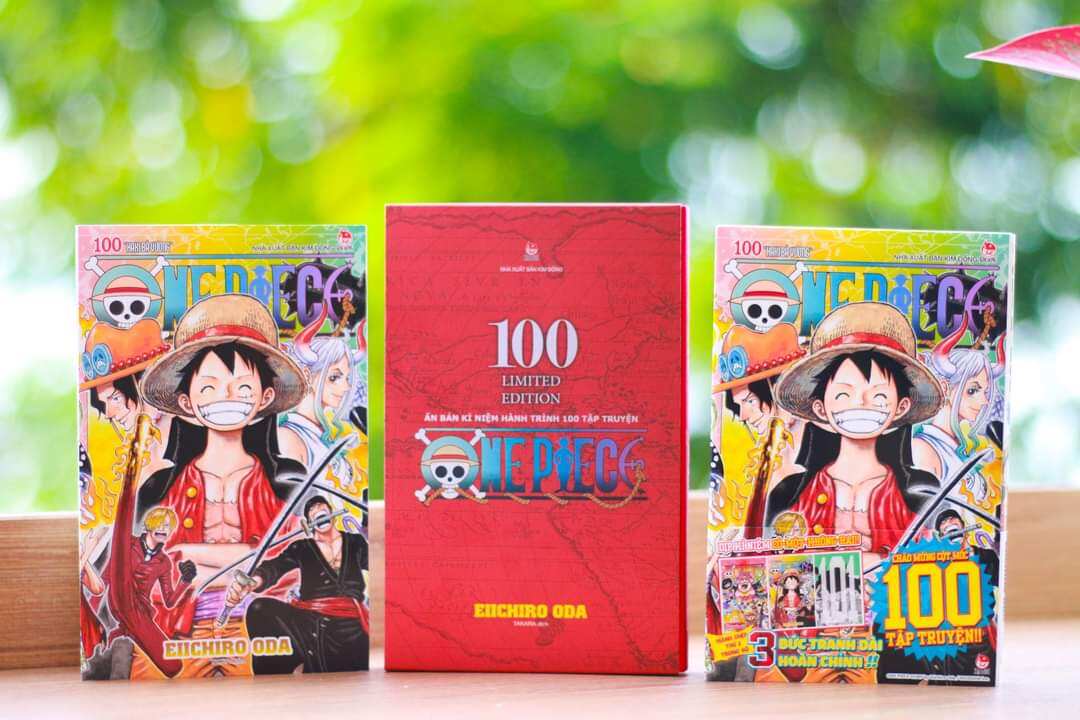Combo One Piece 100 ( 1 quyển limited + 2 quyển thường bìa rời ...