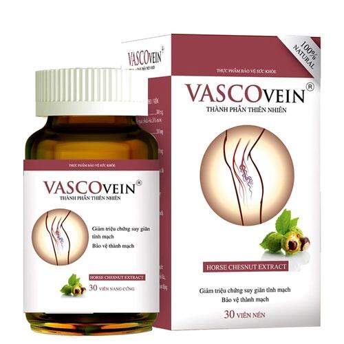Vascovein kem bôi và viên uống giãn tĩnh mạch - Vitamin tổng hợp ...